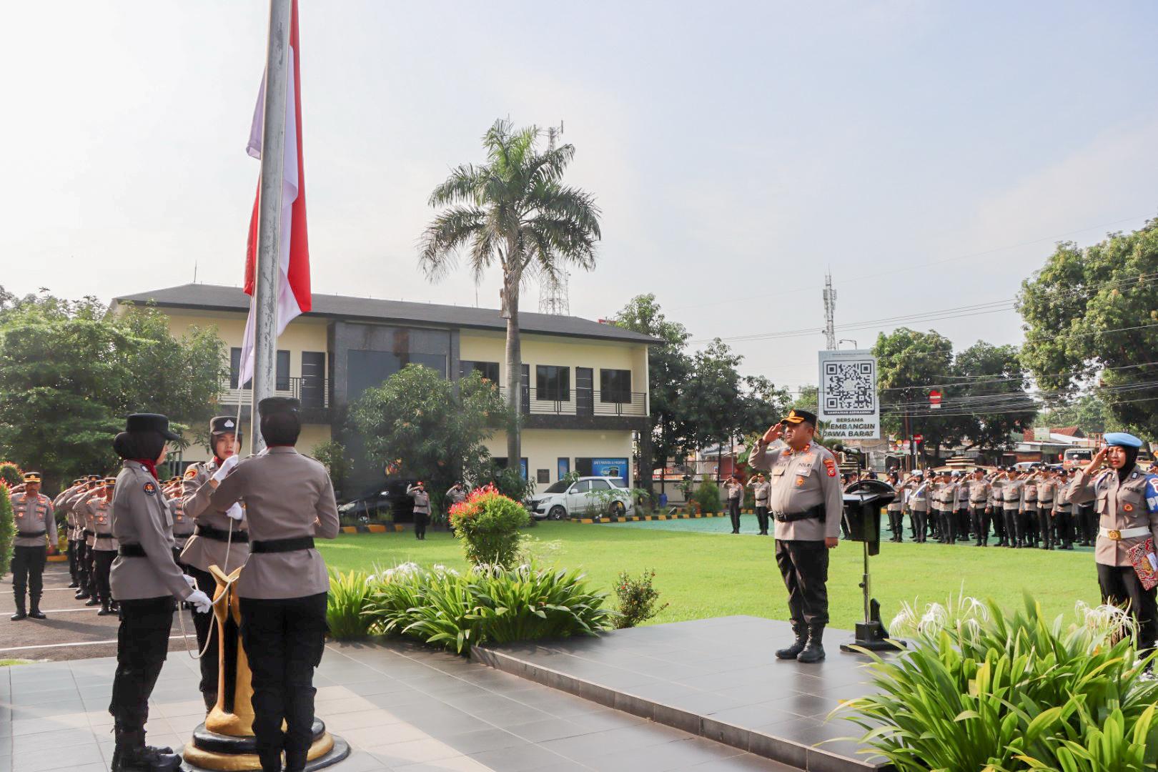 Polresta Cirebon Gelar Upacara Hari Kesadaran Nasional Tahun 2025 - Portal Berita Online